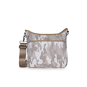 Haute Shore - Perri Crew Puffer Crossbody Bag, Beige Camo