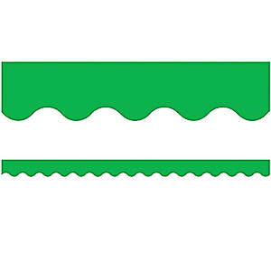 Teacher Created Resources Green Border Trim, Green (4607)