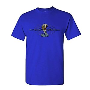 Ford Cobra Grill Powered - Racing Grille - Unisex T-Shirt (Small, Royal)