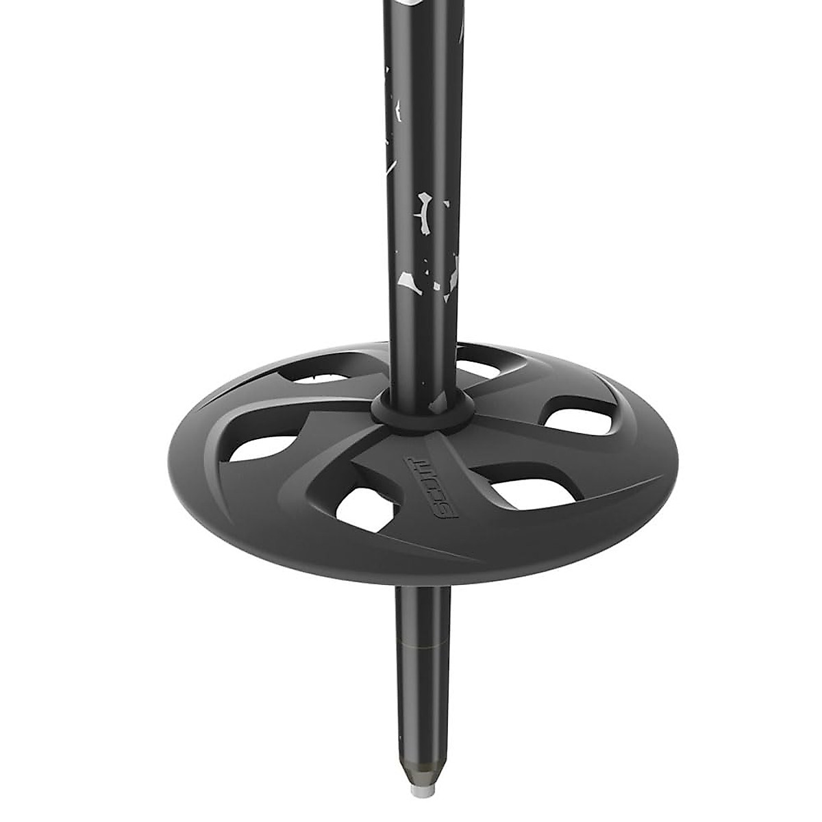 SCOTT Team Issue SRS Ski Poles (Black, 135) 2022/23