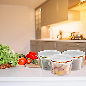 Fonteme 64 oz Deli Plastic Food Storage Containers with Lids – 12 Sets | Microwave, Freezer, and Dishwasher-Safe Meal Prep Containers | Stackable, Leak-proof Containers for Securely Food Storage…