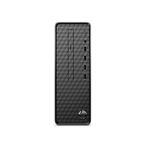 hp Slim Desktop, Intel Celeron Processor J4025, 8 GB DDR4-2400 SDRAM Memory, Intel UHD Graphics 600, Finish in Dark Black, S01-aF2011