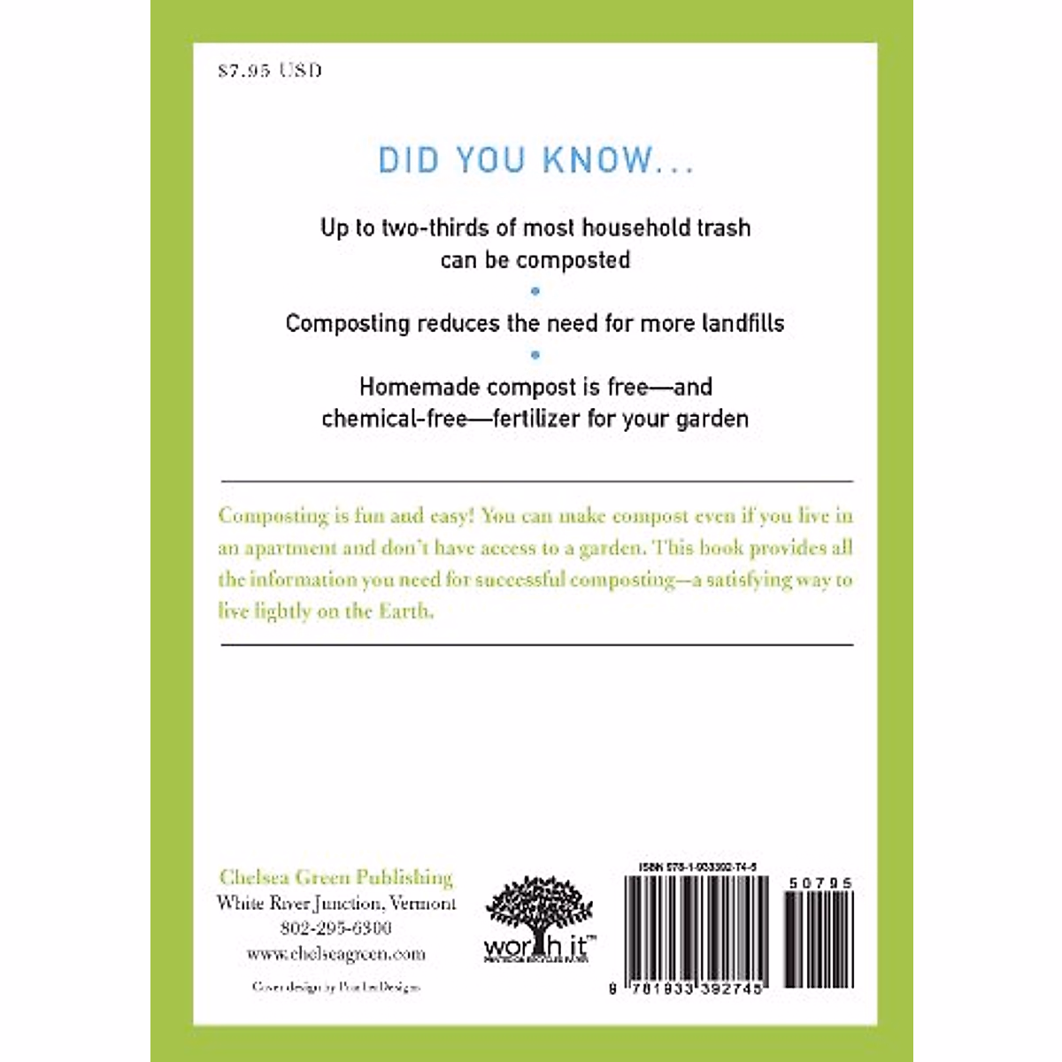 Composting: An Easy Household Guide (Chelsea Green Guides)