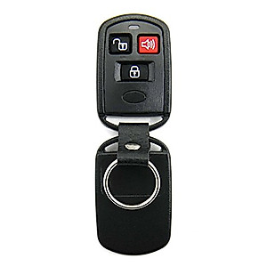 Replacement Case Compatible With 2003-2006 Hyundai Elantra Key Fob Remote (FCC ID: OSLOKA-240T, P/N: 95411-26203)