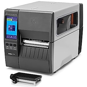 ZEBRA ZT23142-T01000FZ, ZT231 Upgraded Version of ZT230 Thermal Transfer Industrial Printer, 203 dpi Print Width 4 in Ethernet Bluetooth Serial USB, Includes: Touch Display, Tear Bar
