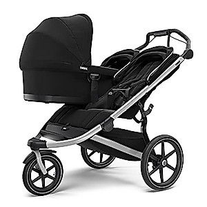 Thule Urban Glide 2 Jogging Stroller - Double Baby Stroller Perfect for Daily Strolling and Jogging - Features 5-Point Harness, Lightweight and Compact, Durable and Versatile Design for All Terrains