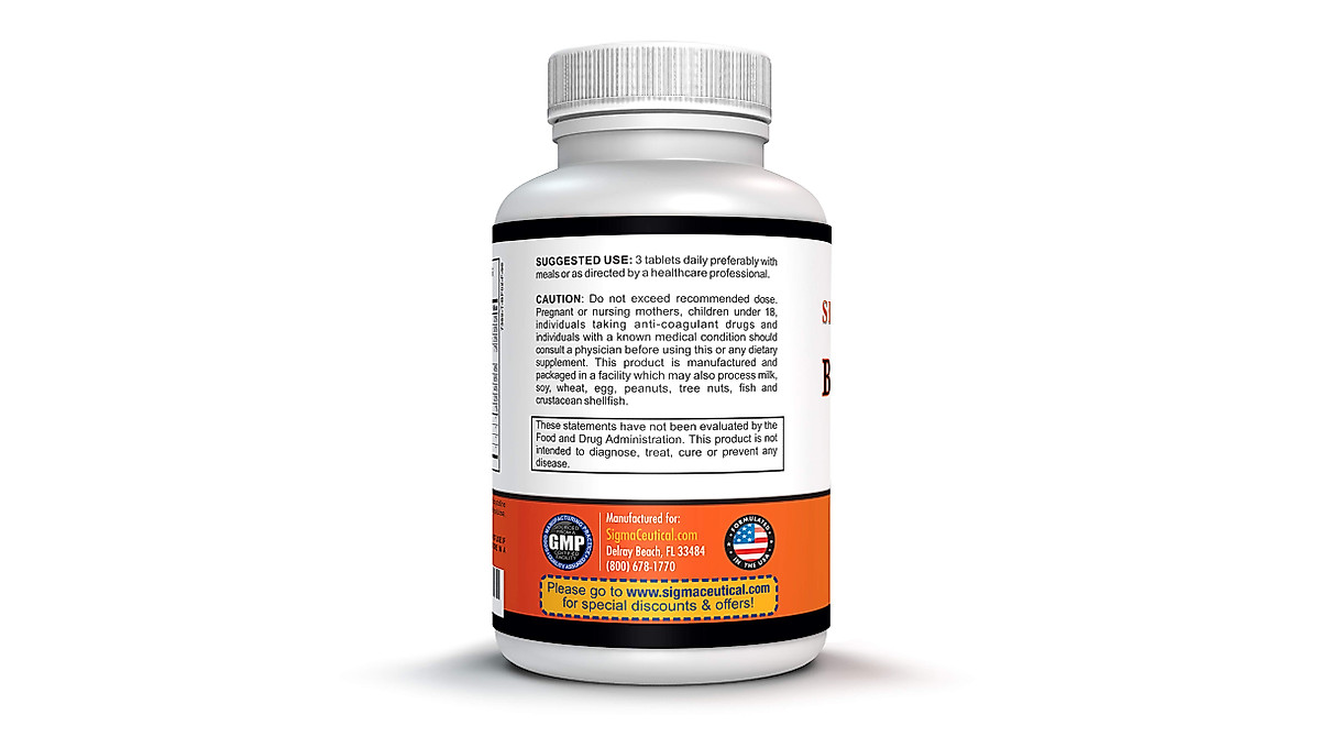 Sigmaceutical Bone Strength Calcium Supplement - Bone Health Boron ...