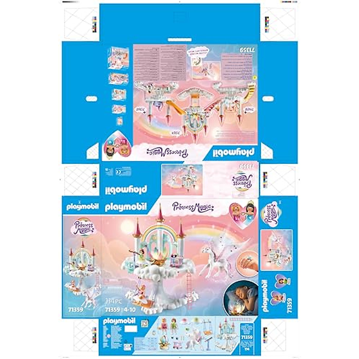 Playmobil Rainbow Castle in The Clouds