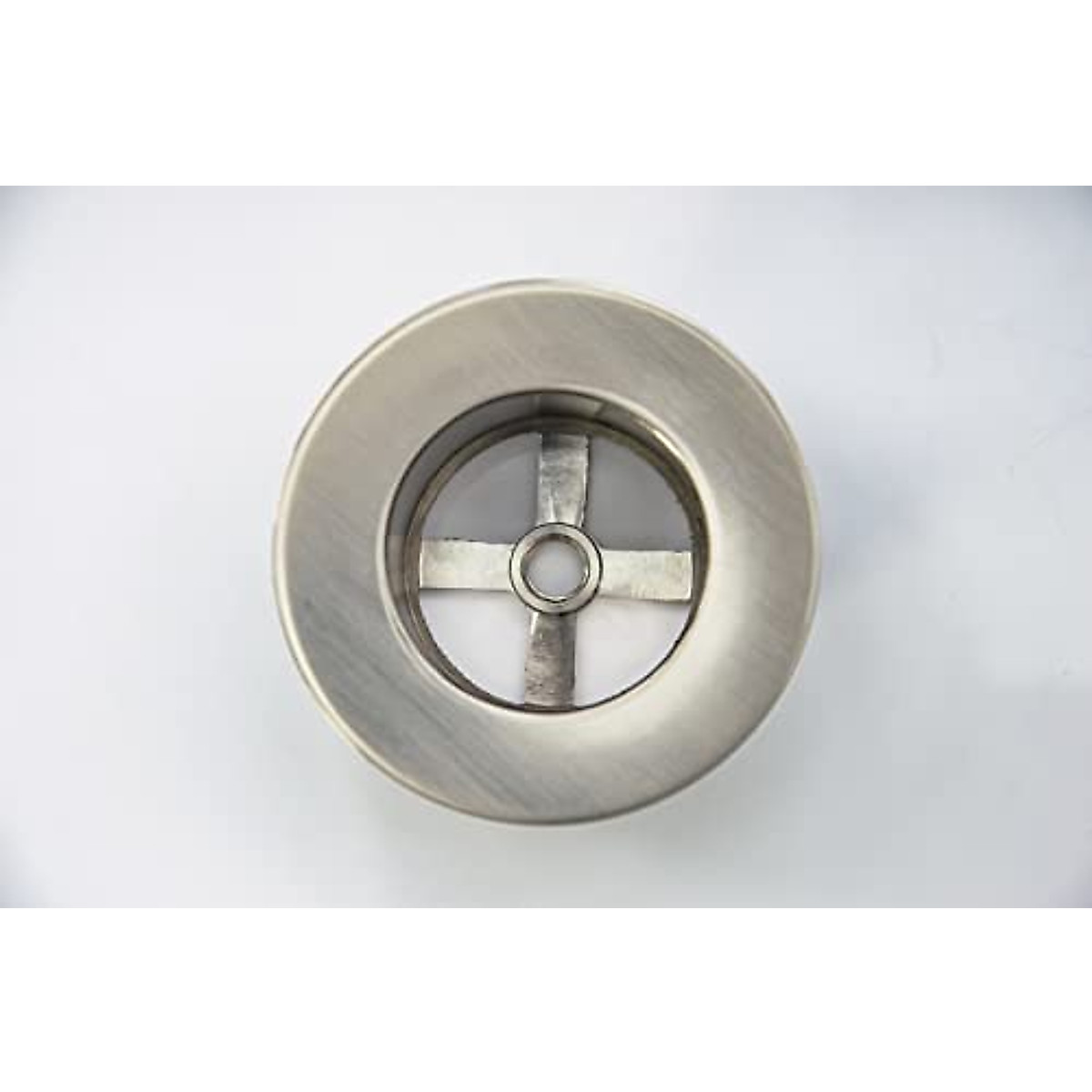 VATTNO Bath tub Drain Kit 1-7/8" 1-1/2-11.5NPSM Brushed Nickel tub Drain Strainer,All Brass