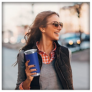 2Pcs 20oz Magnetic Tumbler Lid with 4Pack Magnetic Sliders, Replacement Cup Lids Tumbler Cover Spill Proof Fits YETI Rambler, Old Style Rtic, Ozark Trail and more