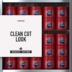 Old Spice, Sculpting Pomade for Men, Hair Treatment, Spiffy, 2.64 oz