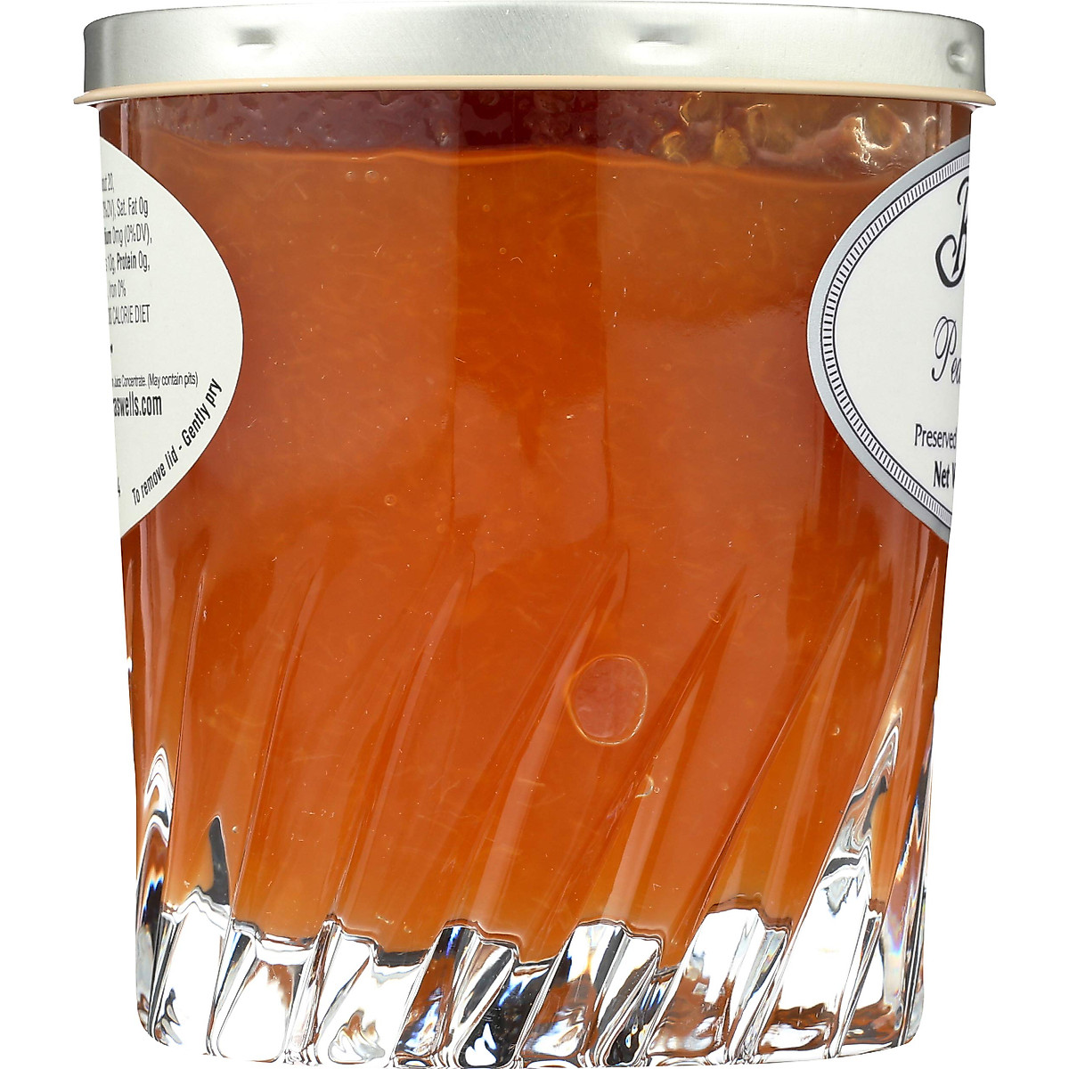 BRASWELLS Peach Butter, 12.5 OZ