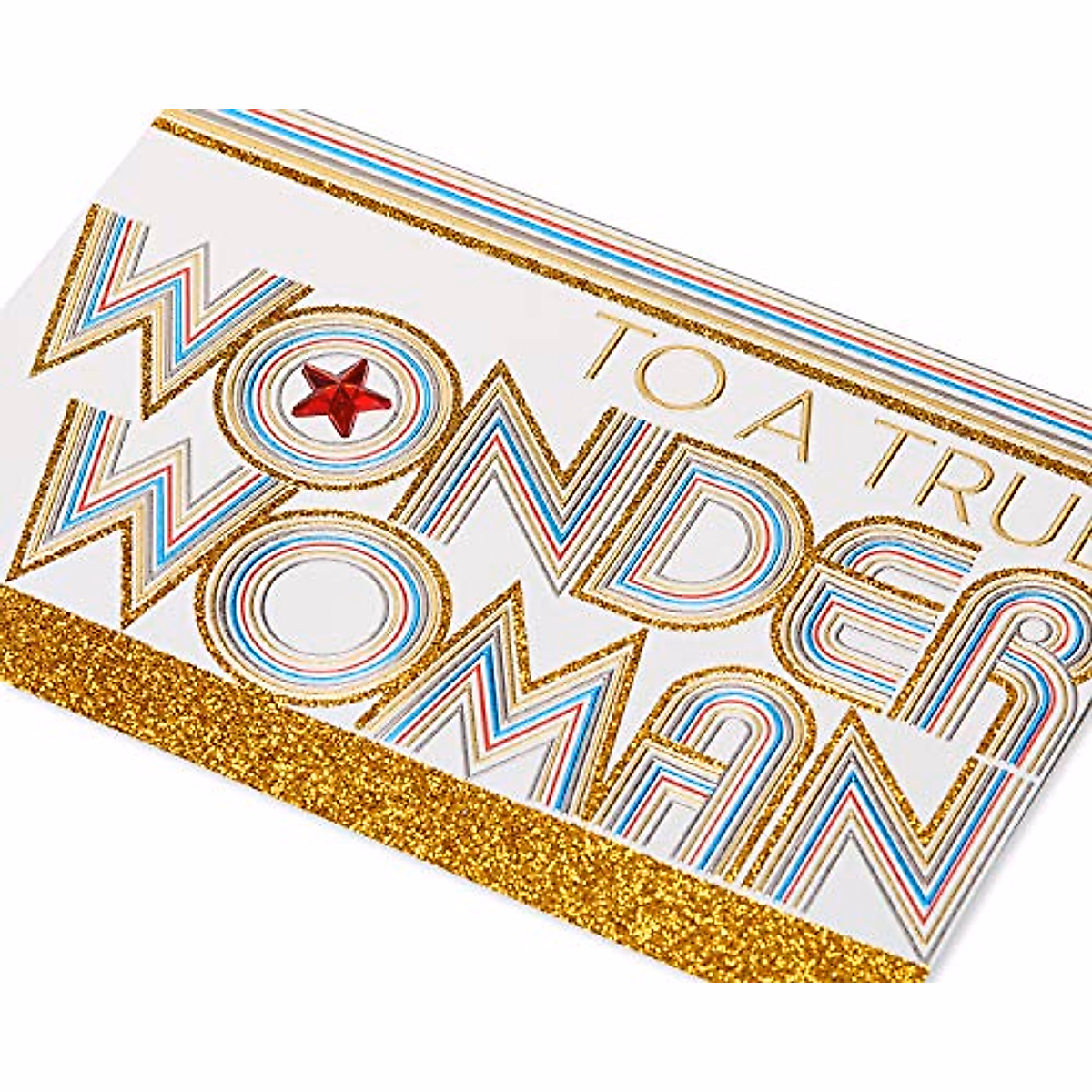 Papyrus Blank Wonder Woman Card for Her (True Wonder Woman)