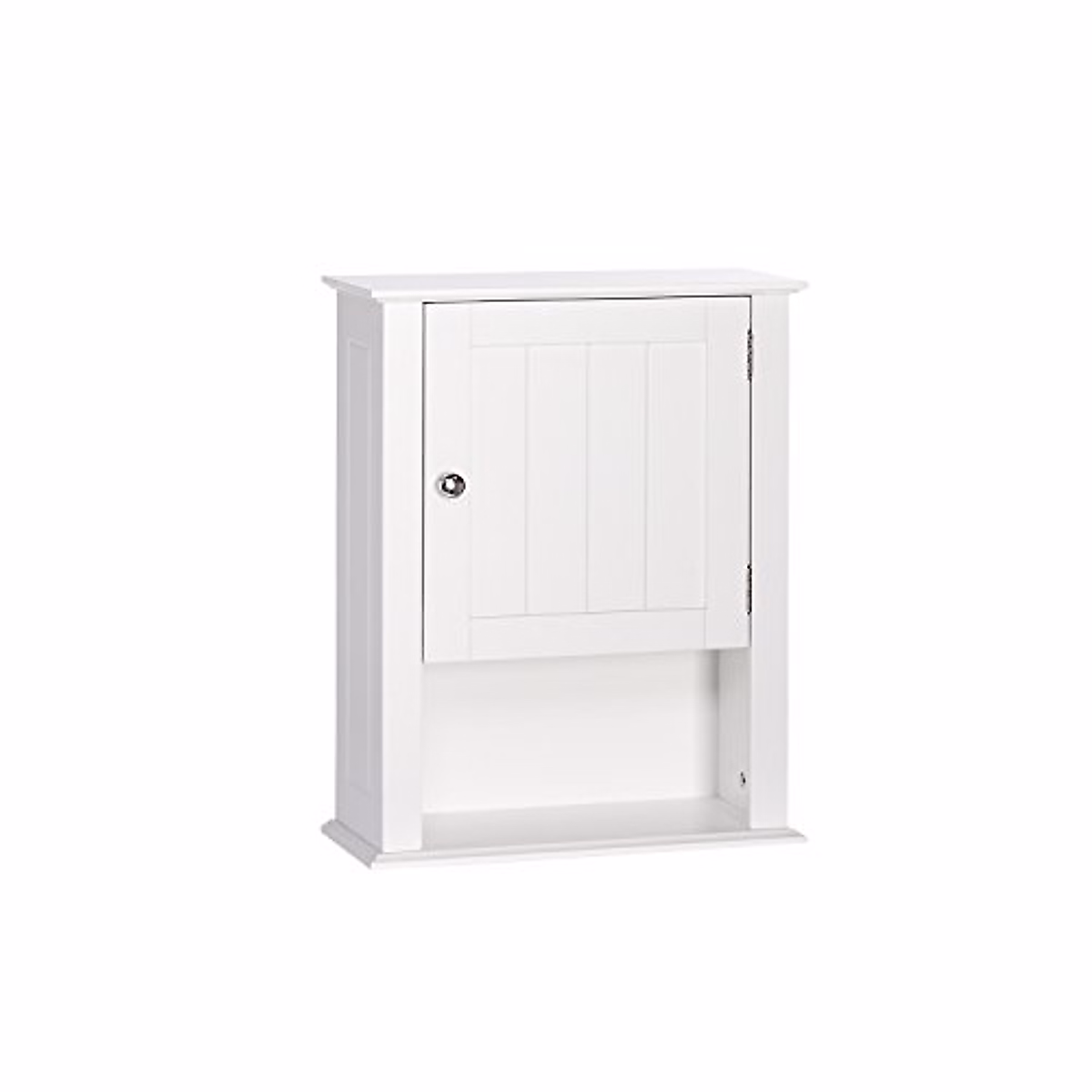 RiverRidge, White Ashland Single Door Wall Mount Cabinet with Shelves
