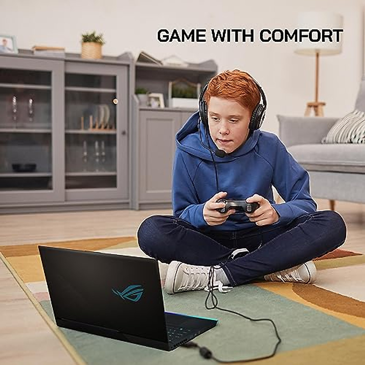 ASUS 2023 ROG Strix Scar 15 15.6" 300Hz IPS Type FHD Gaming Laptop, AMD Ryzen 9 5900HX, 16GB RAM, 512GB PCIe SSD, RGB Backlit Keyboard, GeForce RTX 3080, Win 10 Pro, Gray, 32GB SnowBell USB Card