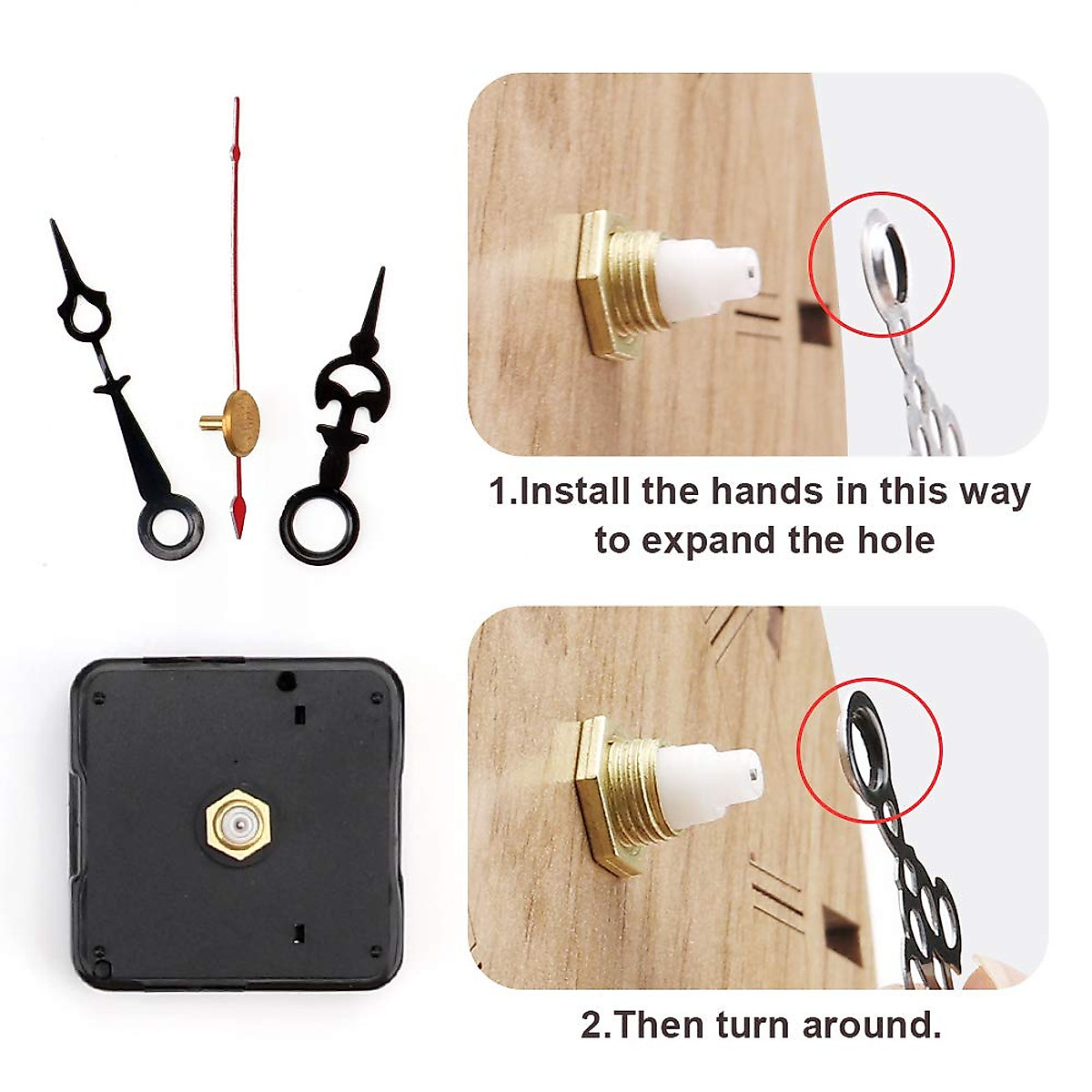 nicknack 3D Wooden Puzzle for Adults, Model Building Puzzle - Tower Clock, Light