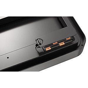 SPABOY 13.2 Gallon Trash Can, Plastic Motion Sensor Kitchen Trash Can, Black, KYH-003