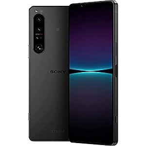 Sony Xperia 1 IV XQ-CT72 5G Dual 512GB 12GB RAM Factory Unlocked (GSM Only | No CDMA - not Compatible with Verizon/Sprint) – Black