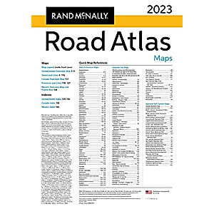 Rand McNally 2023 Road Atlas: United States, Canada, Mexico (Rand McNally Road Atlas)