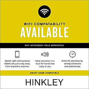 Hinkley Metro 52" Indoor Dual Mount Ceiling Fan with No Light - Traditional Style, Reversible Wooden Fan Blades - Matte Black - Remote Sold Separately