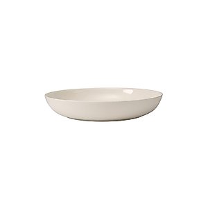 Villeroy & Boch for Me Shallow Round Vegetable Bowl, 1 Count (Pack of 1), White