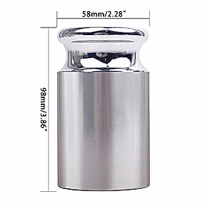 TEXALAN(R) M2 Chrome Scale Calibration Weight (2000G)