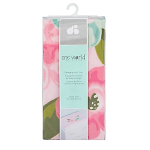 Just Born One World Collection Changing Pad Cover - Blossom