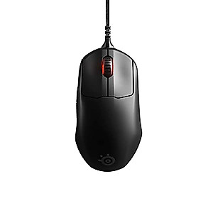 SteelSeries Prime+ FPS Gaming Mouse – 18,000 CPI TrueMove Pro+ Optical Sensor – 5 Programmable Buttons – Magnetic Optical Switches – Brilliant Prism RGB Lighting - Black (Renewed)