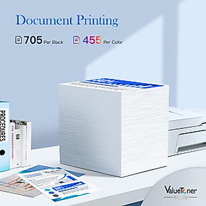 Valuetoner Supply Ink Cartridges Replacement for HP 67XL 67 XL for Envy 6055 6055e 6052 6058 6075 Envy Pro 6400 6455 6455e 6452 6458 DeskJet 1255 2732 2752 2755 2755e 4140 4155 4155e Printer 2-Pack