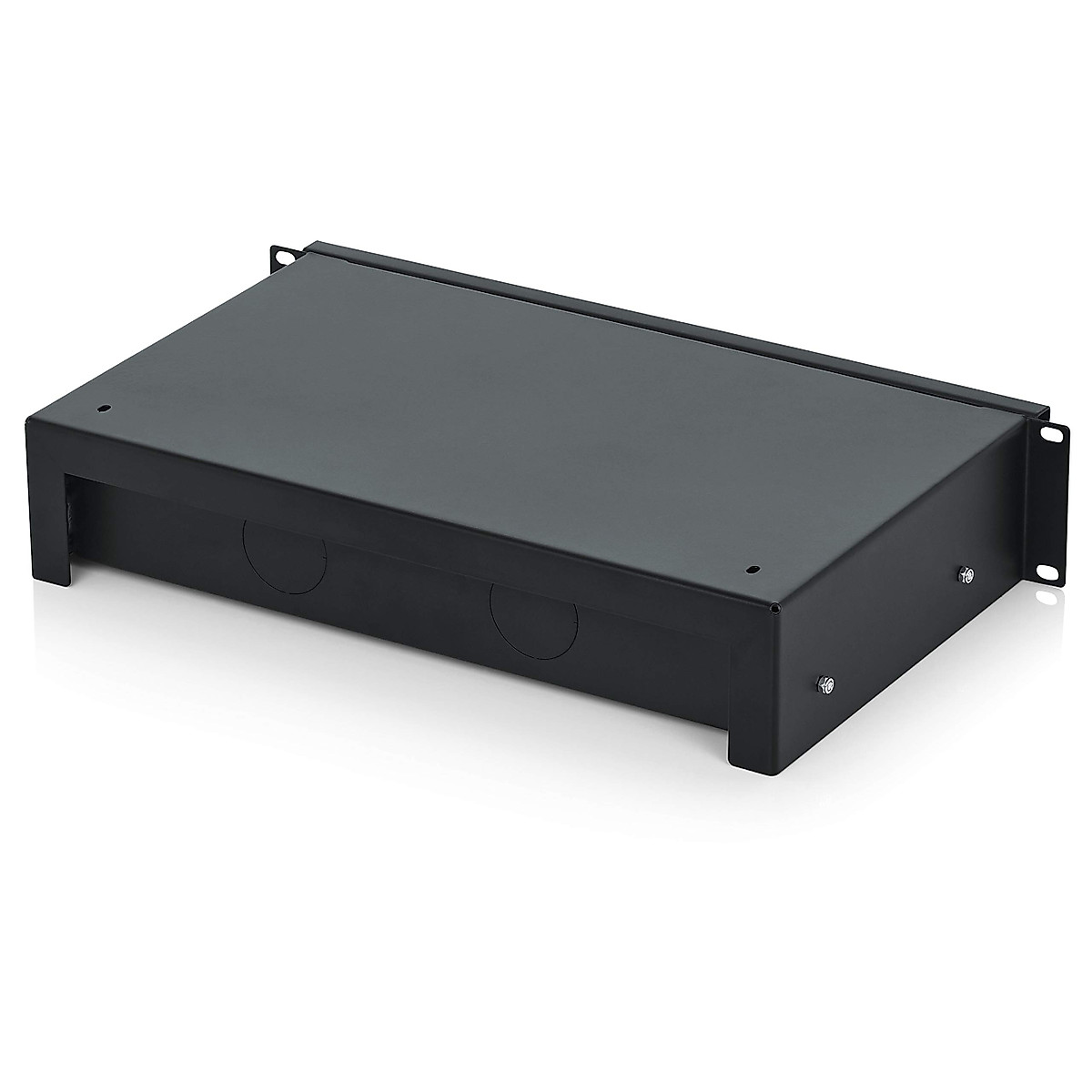 Gator Rackworks Shallow 2U Rack Mount Drawer with Lock; 10" Deep (GRW-DRWSH2),Black
