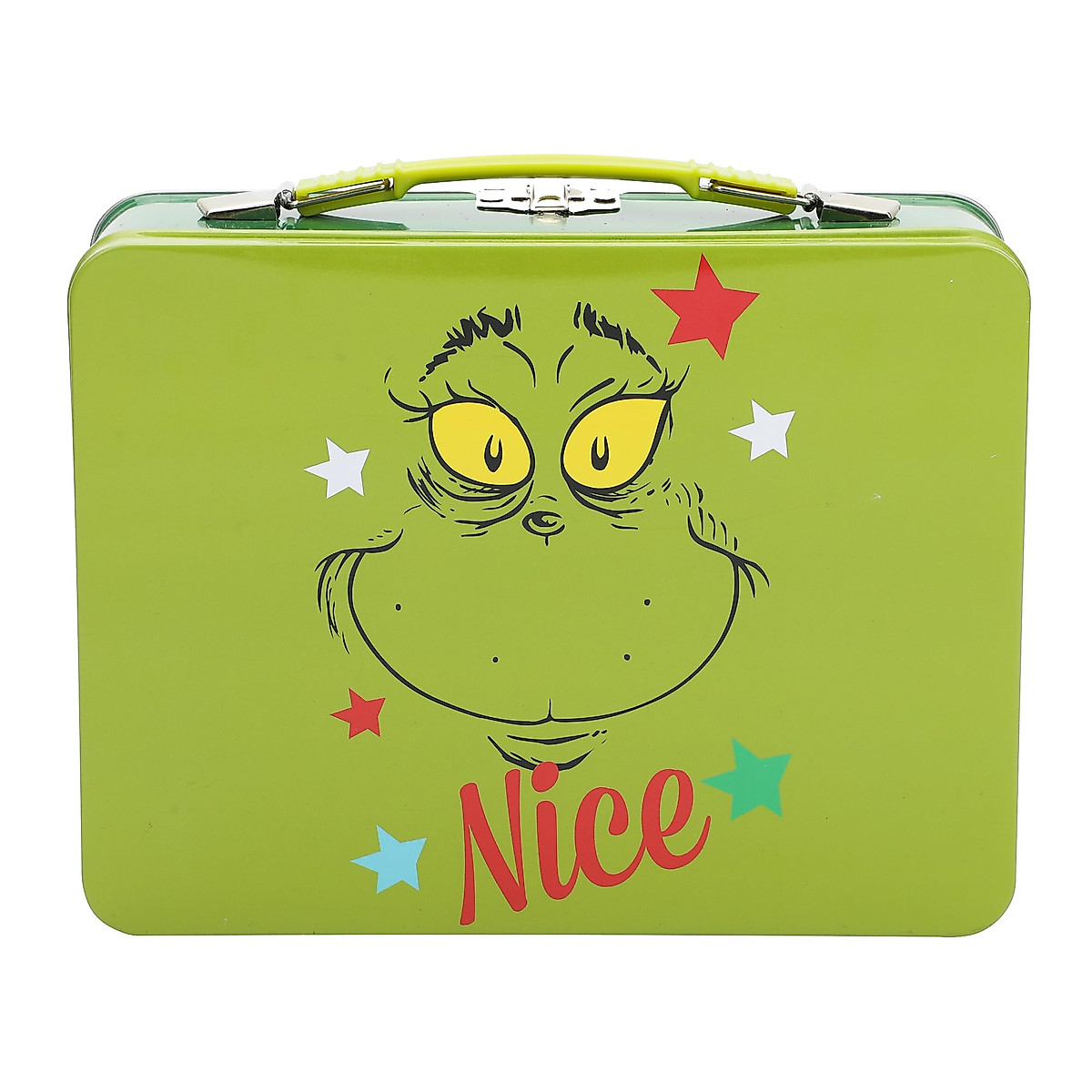 Bioworld The Grinch Naughty and Nice Large Tin Tote