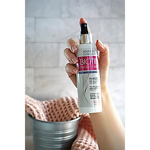 Advanced Clinicals Hair Spray Thicken & Shine Leave In Treatment, Nourishing Detangling Formula for Fine, Damaged, or Frizz Prone Hair, Supports Scalp Health for Strong Thick Hair, 8 Fl Oz