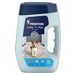 Morton Snow & Ice Melt, Safe for Pets, 8 Pound Jug