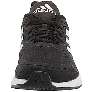 adidas Men's Duramo SL Trail Running Shoe, Black/White/Black, 14