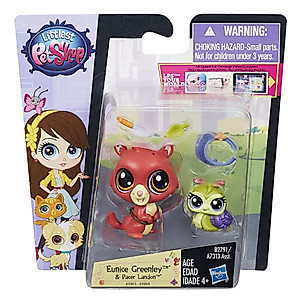 Littlest Pet Shop Pet Pawsabilities Eunice Greenley and Pacer Landon Doll