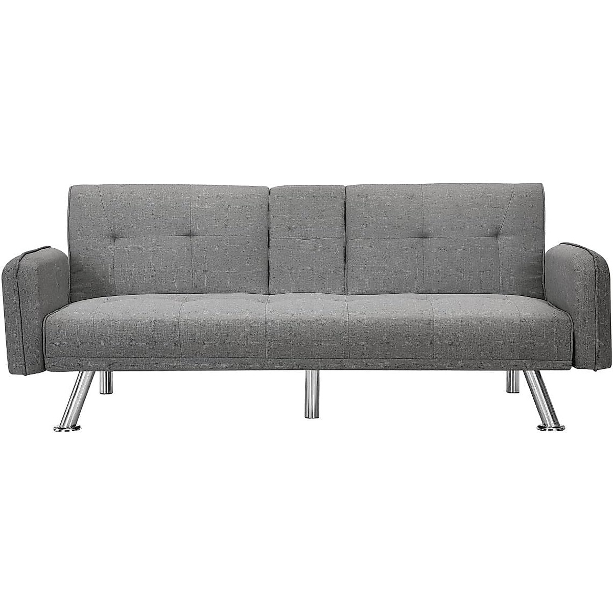 HHOK Futon Sofa Bed Living Room Furniture Sets Modern Convertible Folding Lounge Couch Loveseat Daybed Upholstered Sofá for Bedroom Apartment,Home Office