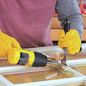 Wagner Spraytech 2417344 HT1000 Heat Gun Kit, 3 Nozzles Included, 2 Temp Settings 750ᵒF & 1000ᵒF, Great for Shrink Wrap, Soften Paint, Bend Plastic Pipes, Loosen Bolts and More