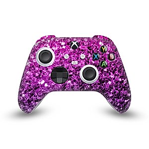 Head Case Designs Officially Licensed PLdesign Purple Pink Art Mix Vinyl Sticker Gaming Skin Case Cover Compatible with Xbox Series X / S Controller