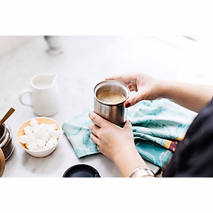 PRESSE by Bobble French Coffee Press And Insulated Stainless Steel Travel Tumbler for On-The-Go Brewing - 13 oz (Stainless Steel)