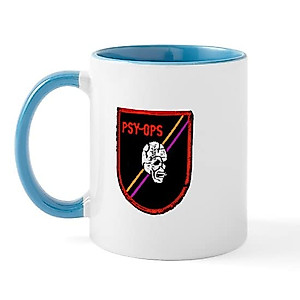 CafePress PSY OPS PATCH Mug Ceramic Coffee Mug, Tea Cup 11 oz