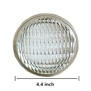 VSTAR LED PAR36 Daylight 5000K 9W (Eq to 50W Halogen) 12V AC/DC Lamp Landscape Waterproof,Pack of 2