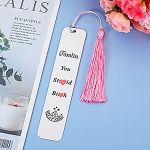 ACOTAR Bookmark for Women A Court of Thorns and Roses Merchandise Tamlin You Stupid Bit Book Mark for Acotar Fans Book Lovers Reader Birthday Christmas Inspirational Gift for Female Male Friends