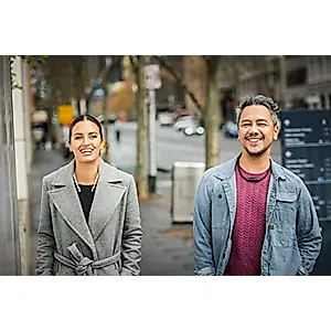 Airvida M1 Wearable Ionic Air Purifier (17.7 inches, Black)| Titanium Necklace& Collar Clip| 99% removal rate verified by 3-party labs| USB rechargeable| Small, portable for everyday& travel