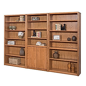 Martin Furniture Contemporary 6 Shelf Bookcase - Fully Assembled