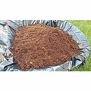 Verdana Coconut Fiber Potting Mix - 10 Lb Compressed Block Brick - Coco Coir, Coco Peat, Coir Pith - Alternative to Peat Moss – Soilless Growing Medium - Low EC, Optimum pH, High Expansion