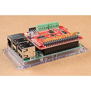 SparkFun Auto pHAT Compatible with Raspberry Pi Google Coral NVIDIA Jetson and More All in One Robotics Package Quickly add functionality to Single-Board Computers Drive 2 Small DC Motors & 4 servos