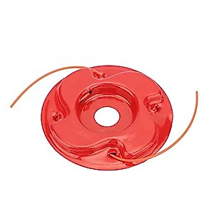Jeanoko Weeder Trimmer Head, Practical String Trimmer Head Simple Installation Iron for Garden(Style 1)