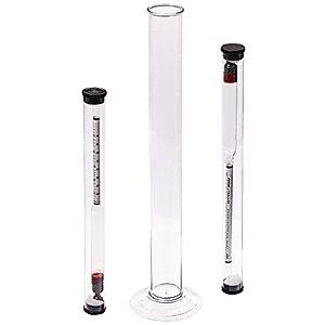 HomeBrewStuff Proof and Beer 2X Hydrometer and Test Jar Combo for Homebrew Wine Moonshine Distilling