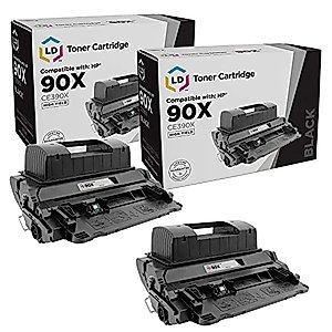 LD Products Compatible Toner Cartridge Replacement for HP 90X High Yield (Black, 2-Pack) Compatible with HP Laserjet Enterprise 600 M602dn, 600 M602n, 600 M602x, 600 M603dn
