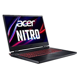 acer 2022 Nitro 5 17.3" FHD 144Hz IPS Gaming Laptop, Intel Core i5-12500H, 16GB RAM, 512GB PCIe SSD, Backlit, NVIDIA GeForce RTX 3050, Win11 Pro, Black, 32GB SnowBell USB Card